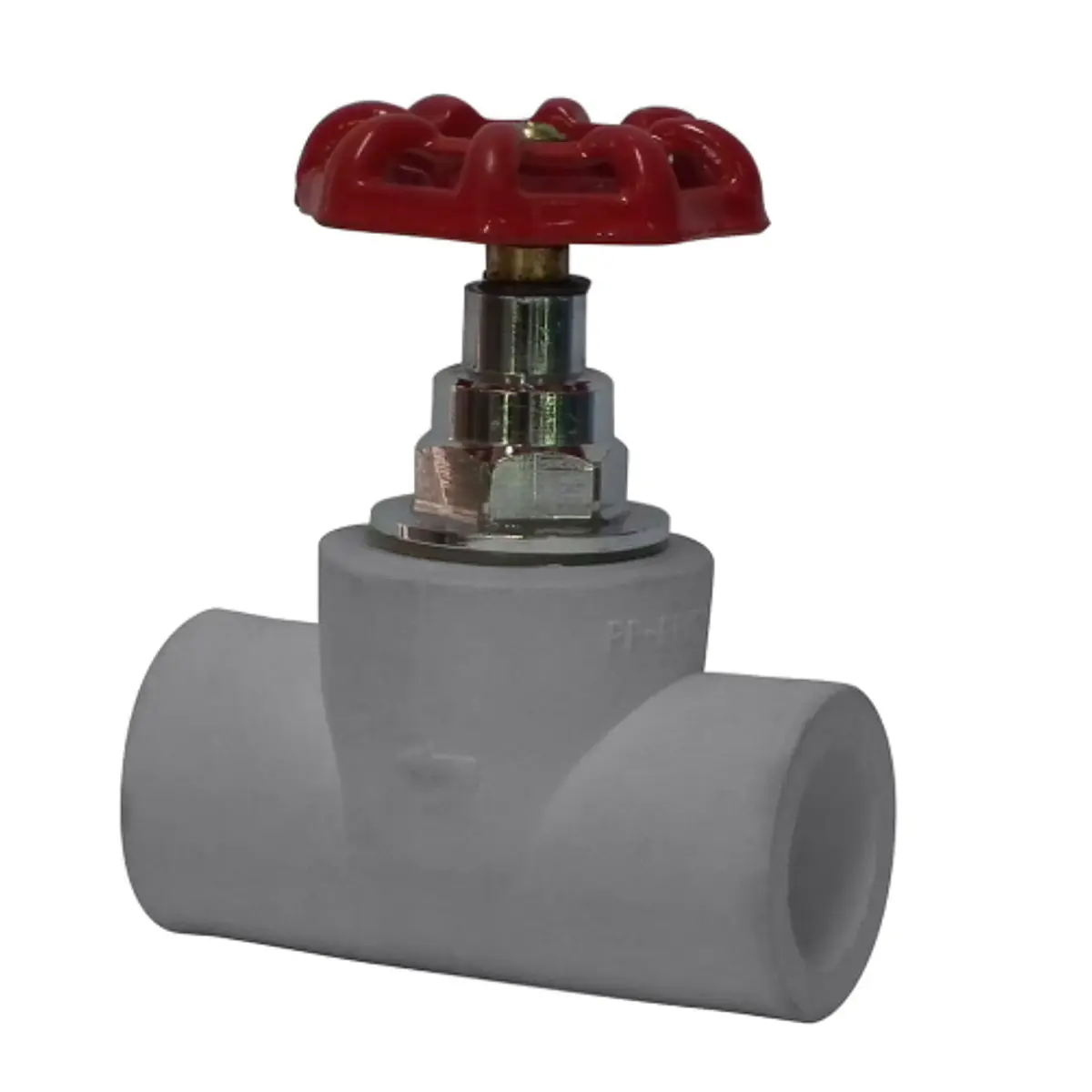 Llave de Paso con Manilla Roja PPR (Mayor de 5)