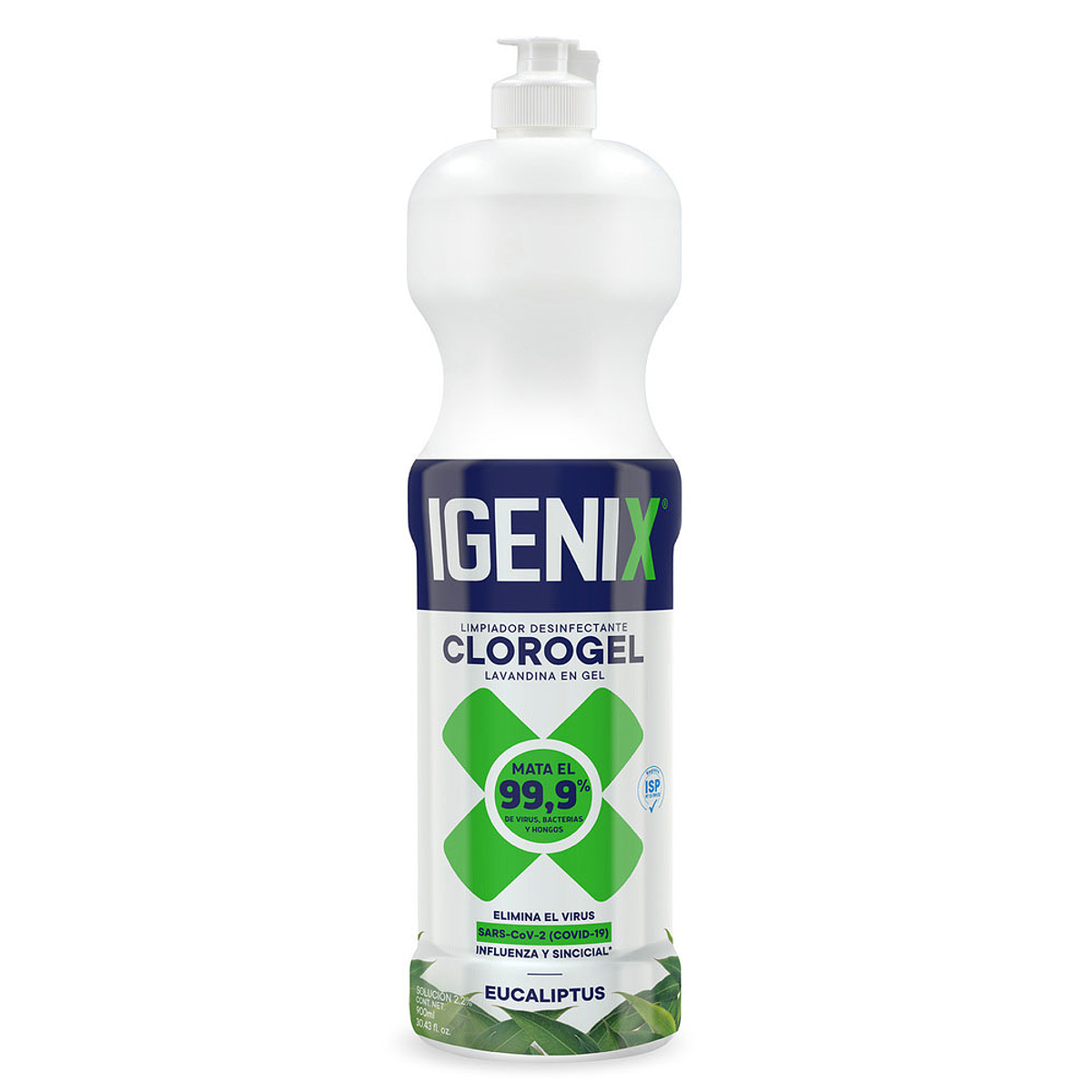 Igenix Cloro Gel Eucaliptus 900 ml