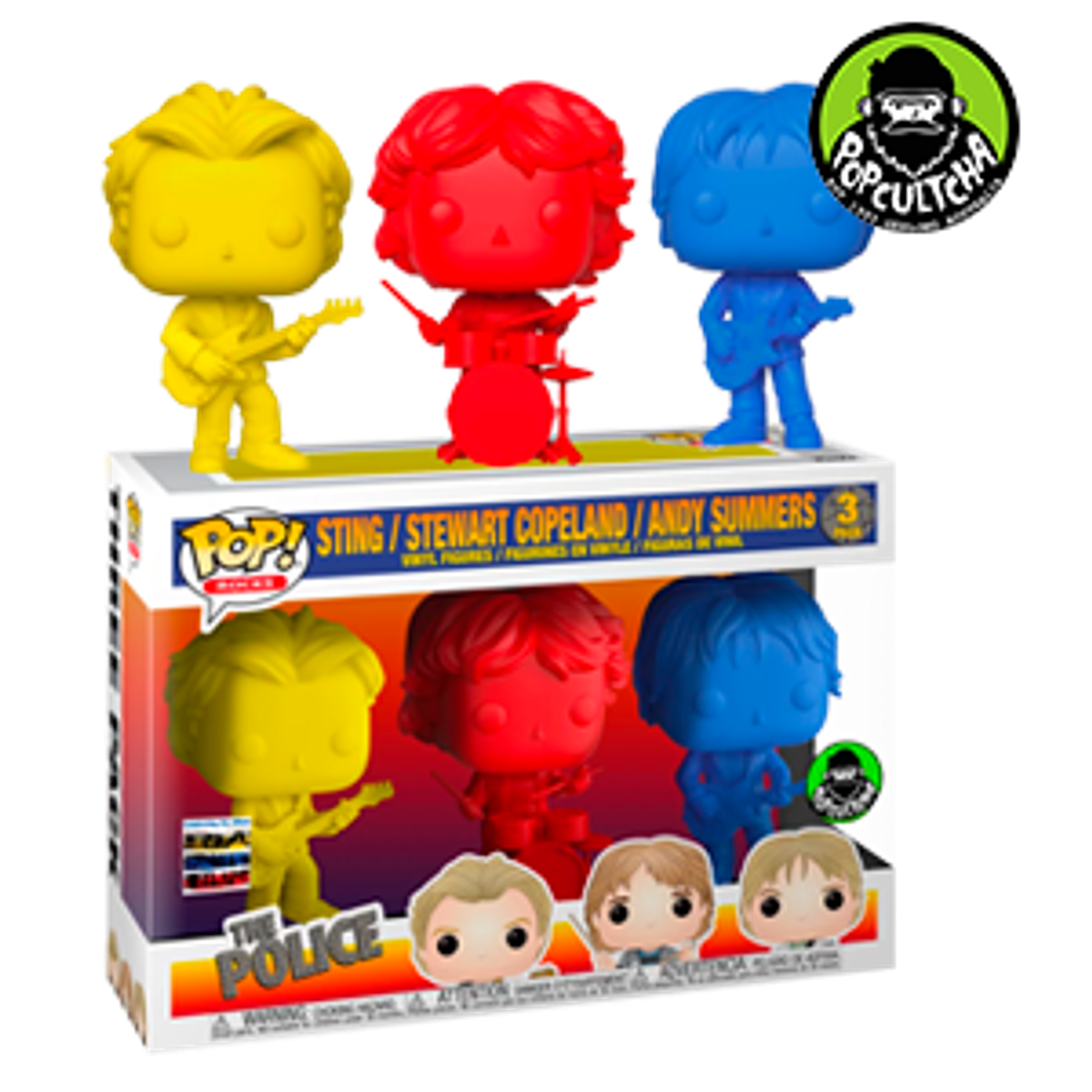 Funko Pop! Rocks: The Police - Synchronicity 3 Pack