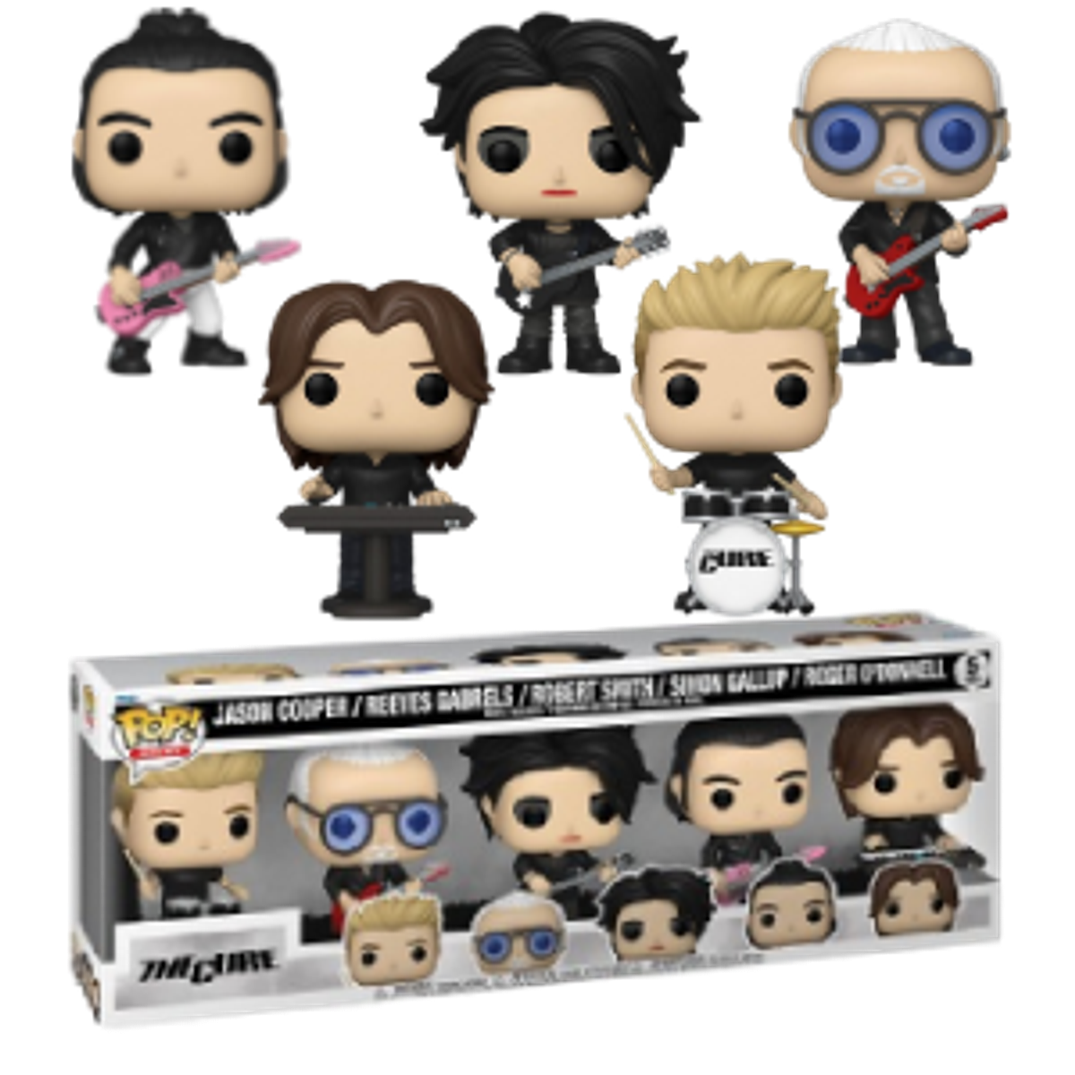 Funko Pop! Rocks: The Cure - 5 Pack