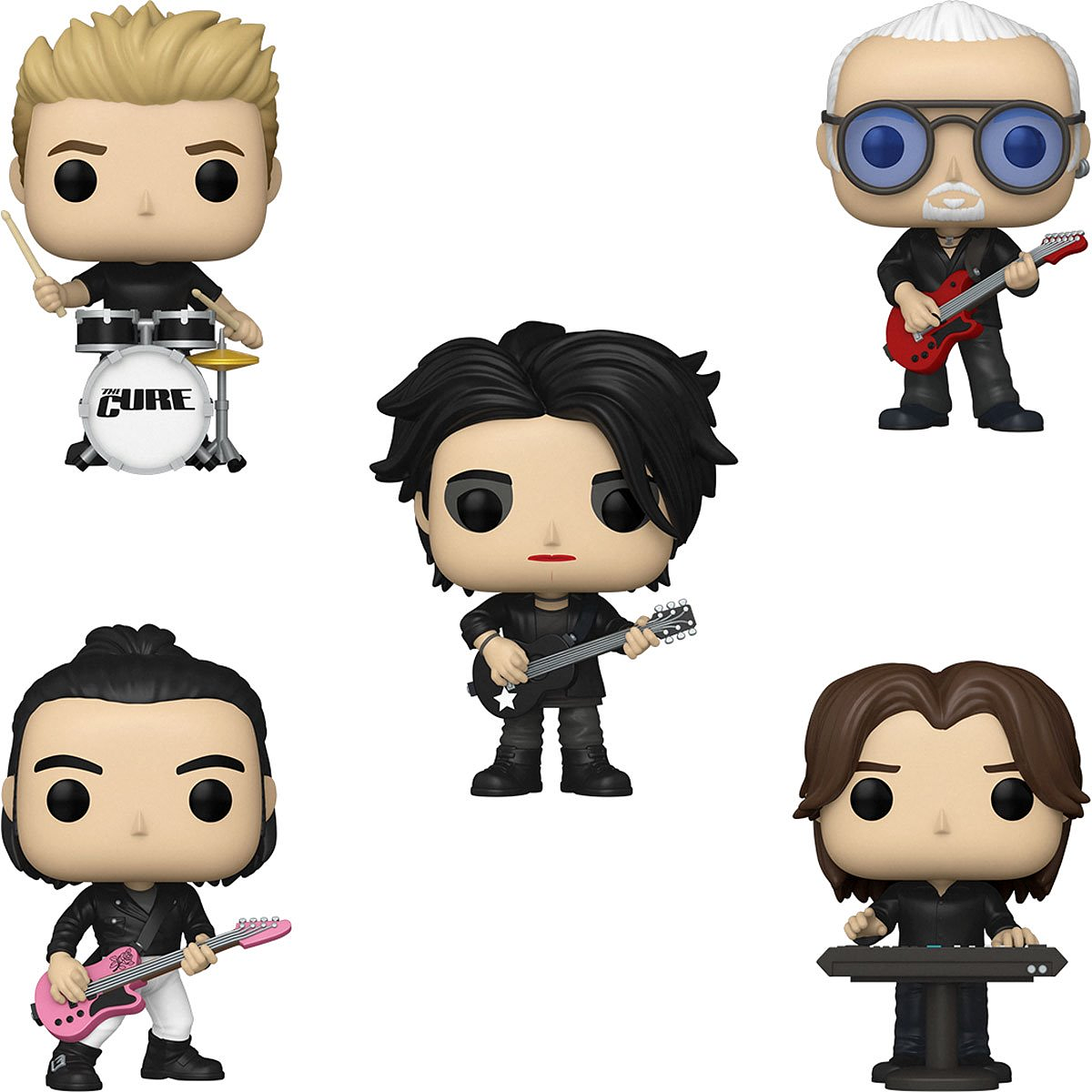 Funko Pop! Rocks: The Cure - 5 Pack