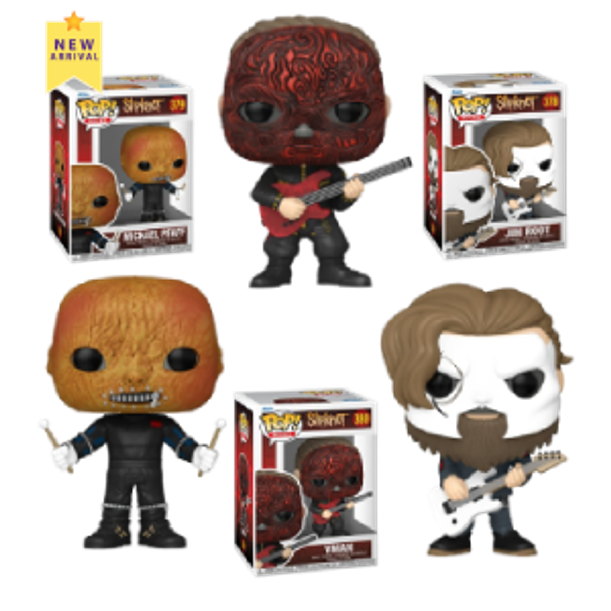 Funko Pop! Rocks: Slipknot - 3 Pack W2
