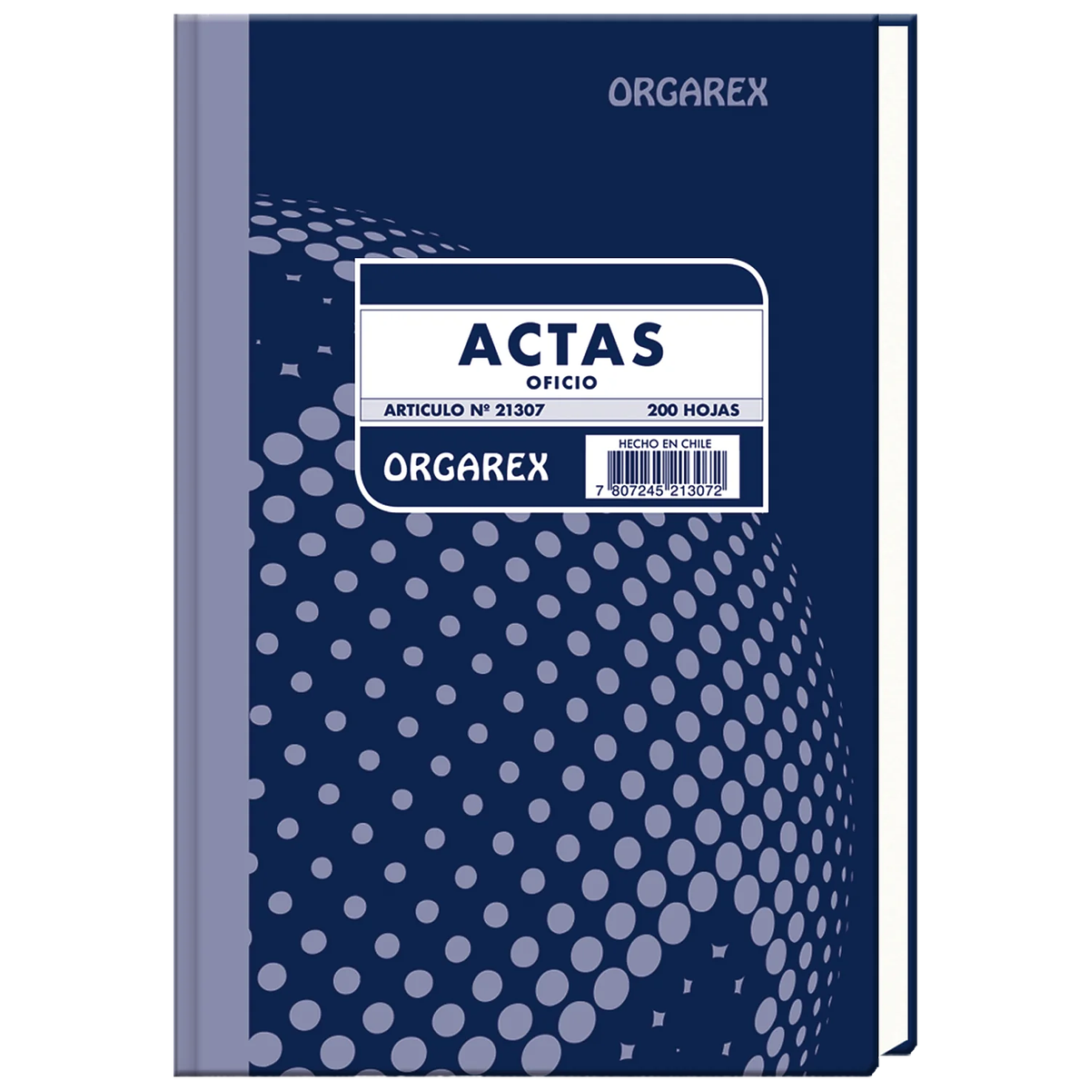 LIBRO DE ACTAS OFICIO ORGAREX 200 HOJAS