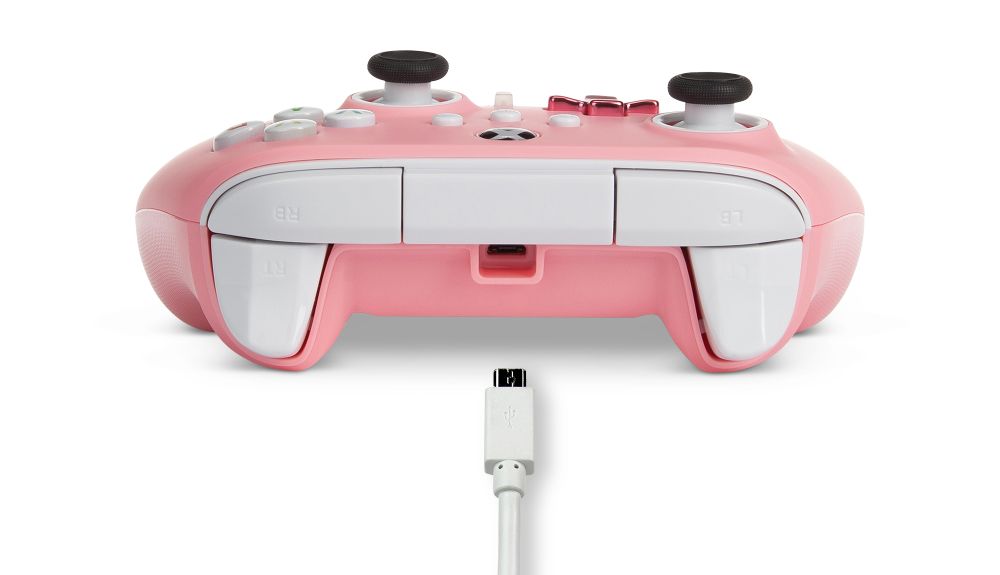 ENHANCED WIRED CONTROLLER POWERA PARA XBOX PINK 617885024...