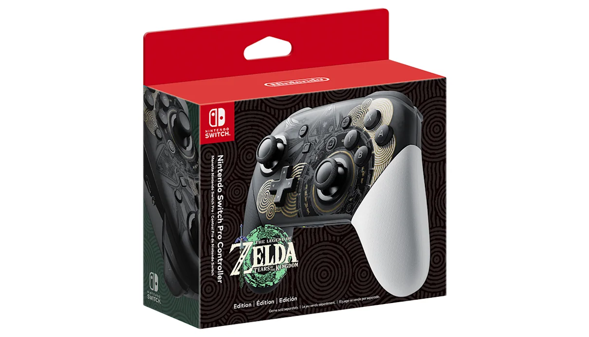 Nintendo Switch Pro Controller Zelda TOTK