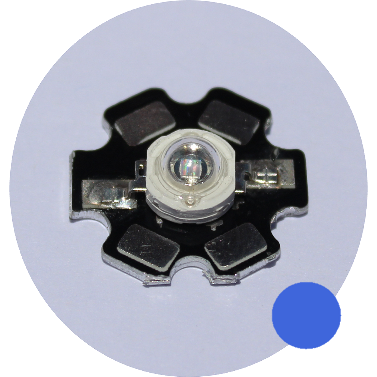 LED de Potencia Royal Blue 3W