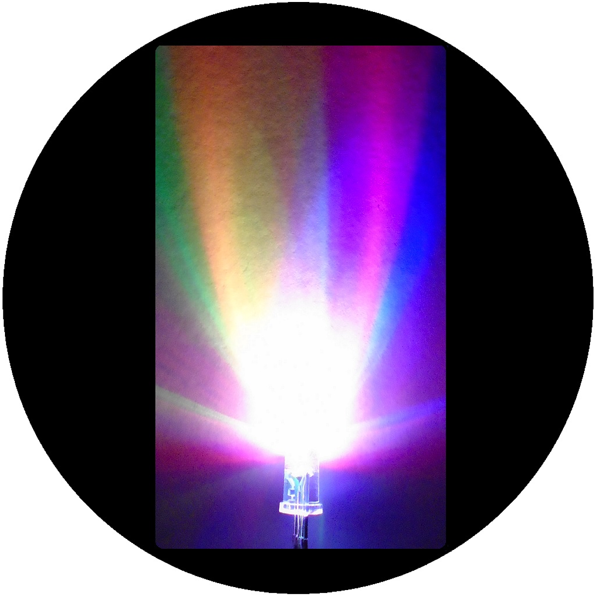 100 Leds Ultrabrillantes Rgb De 4 Pines 5mm / Anodo O Catodo