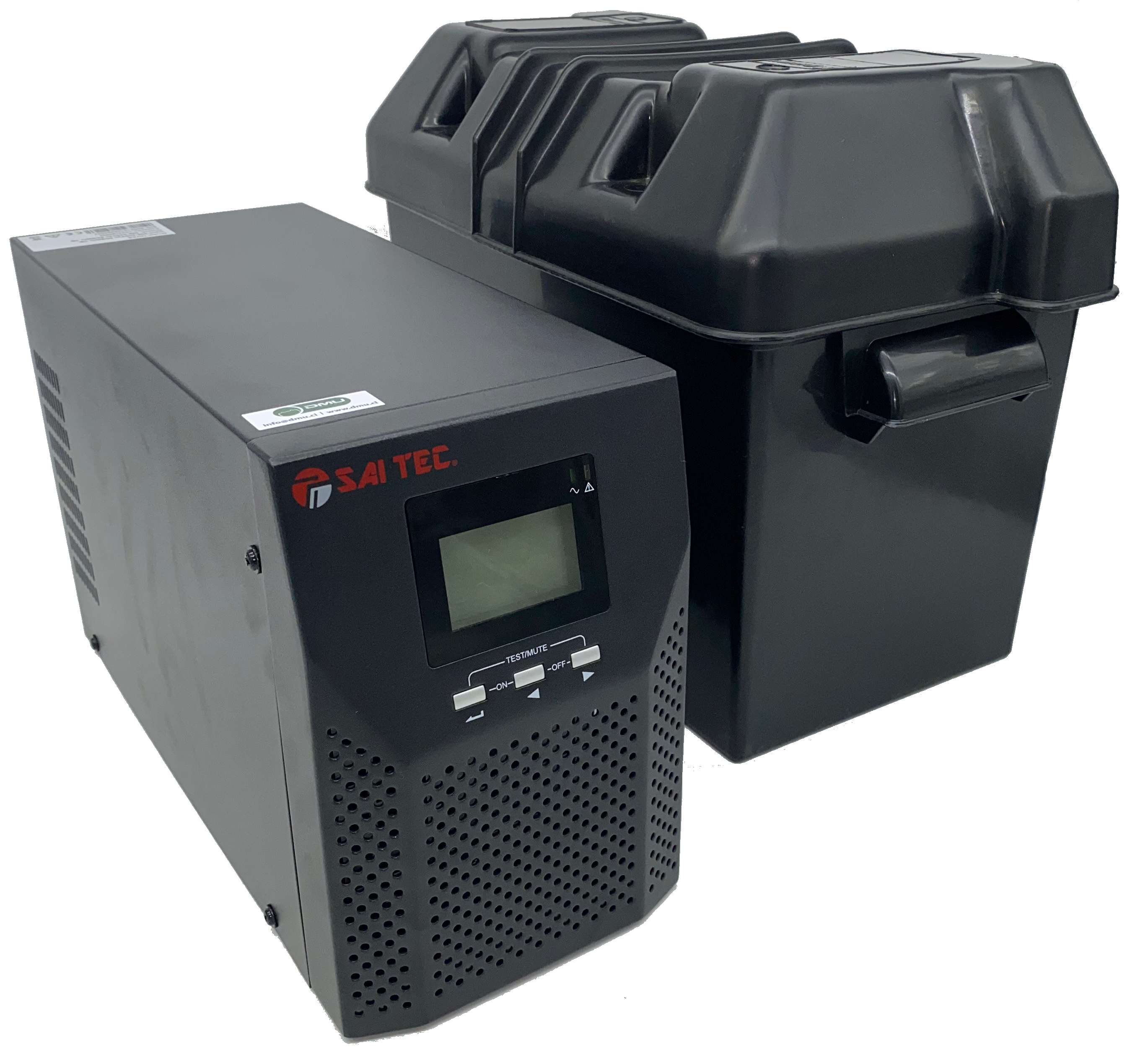 Respaldo eléctrico UPS para 2 horas de autonomía a 100W