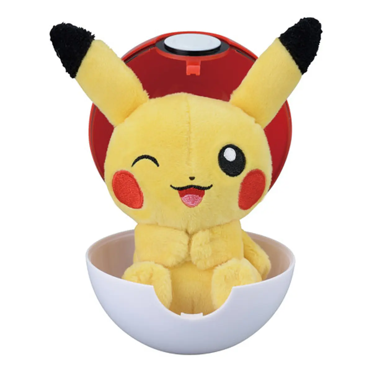 Pikachu Guiño · Peluche · Mini Pokébola · Vol. 4 | Doki Doki Store