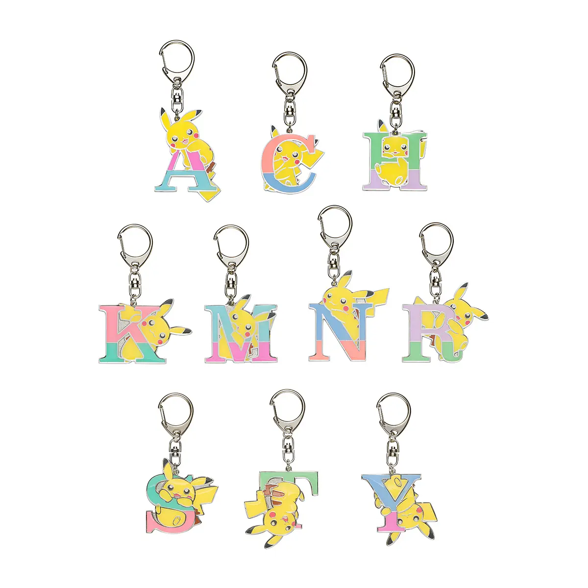 Pikachu · Llavero Letra S · Pokémon Alphabet | Doki Doki Store