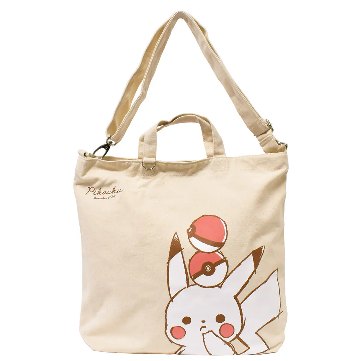 Bolso Tote · Pokébola · Pikachu Number 025 | Doki Doki Store