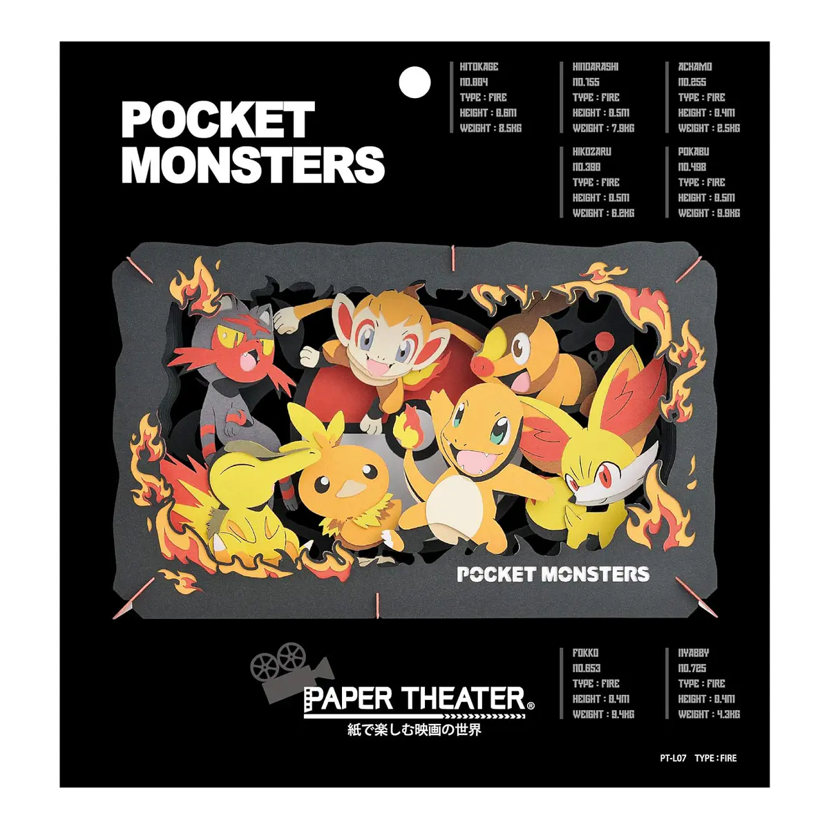 Puzzle · Pokémon Tipo Fuego · Paper Theater | Doki Doki Store