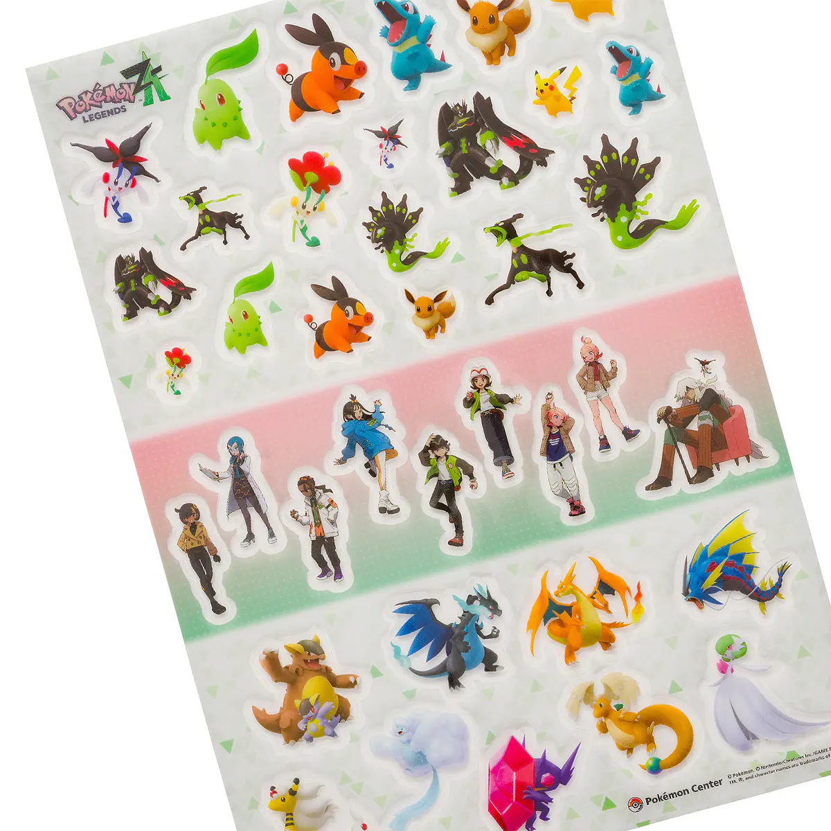 Set Stickers · Pokémon Legends Z-A | Doki Doki Store