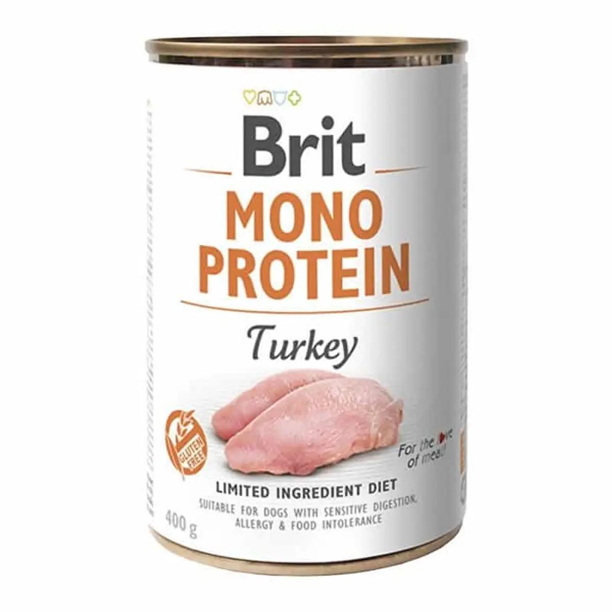 Brit Mono Protein Turkey 400g | Don Pachón - Tienda de Mascotas