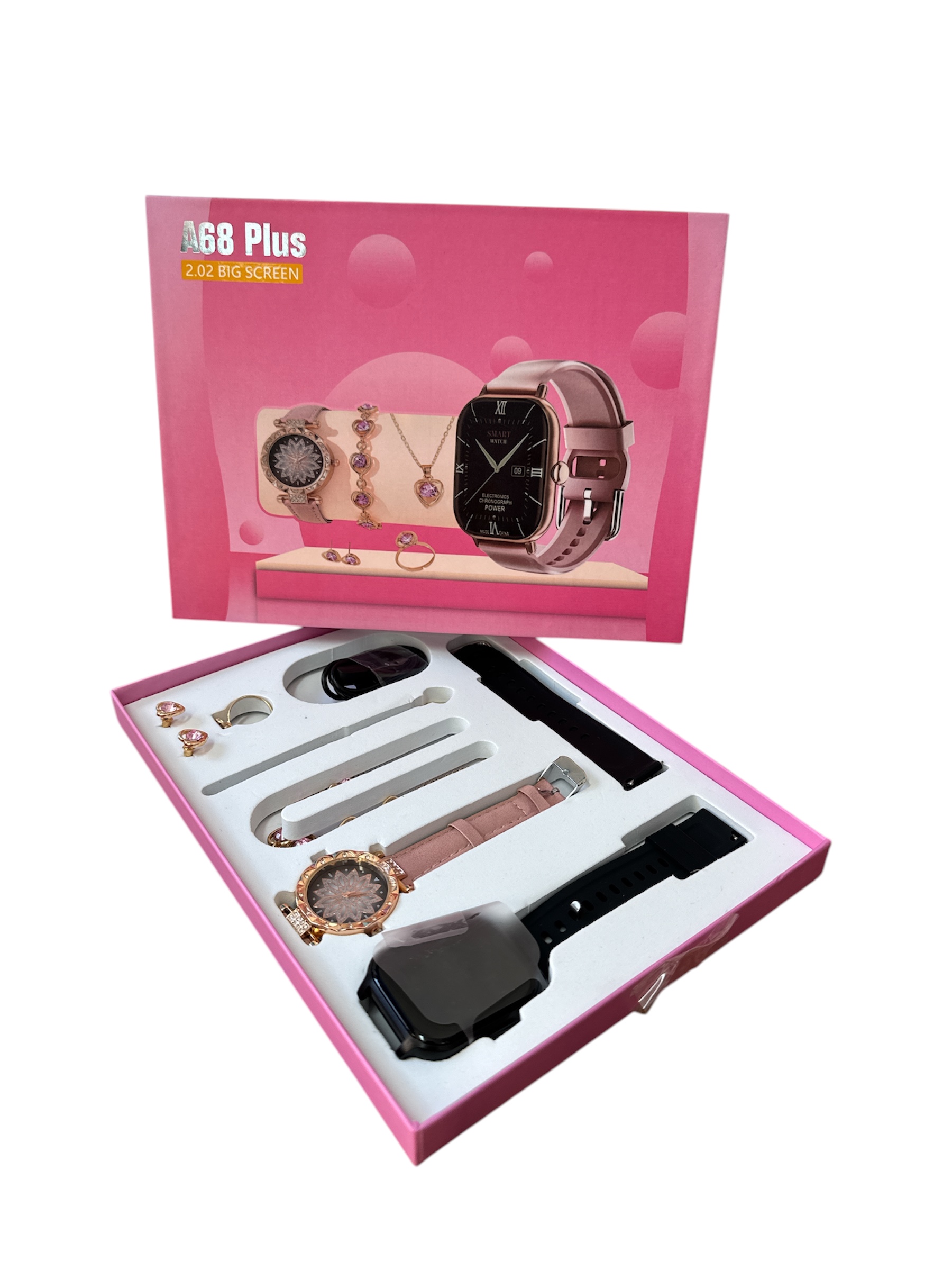 SET DE RELOJ A68 PLUS