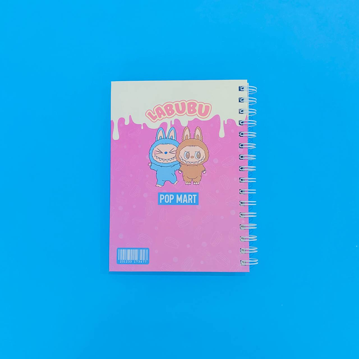 LIBRETA TAPA DURA LABUBU