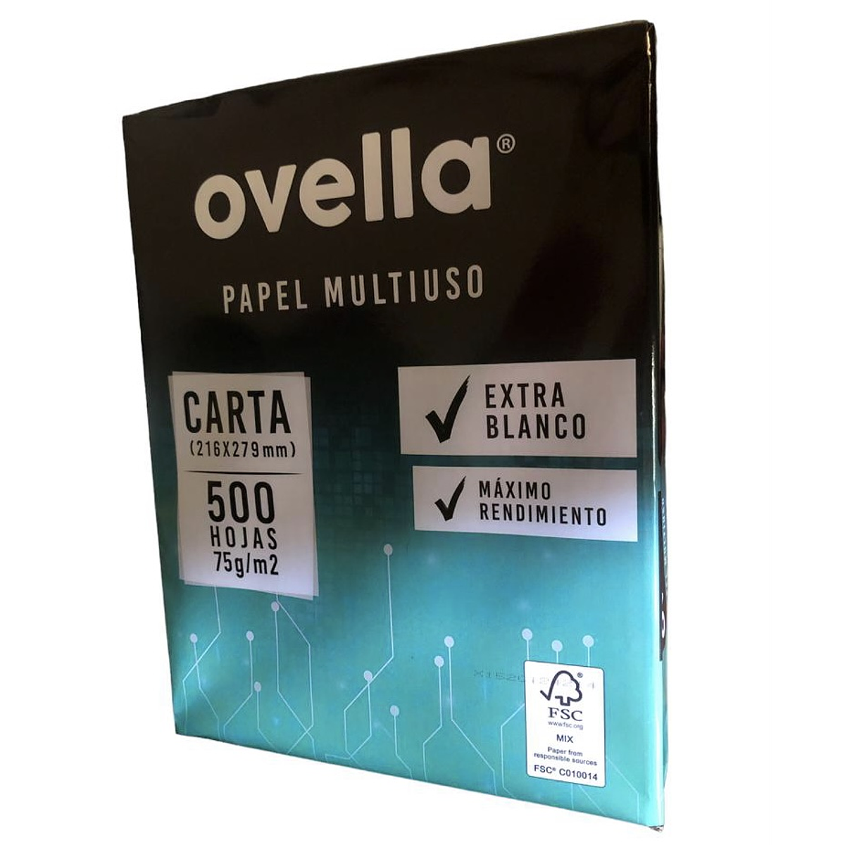 Resma tamaño carta Ovella 75 gr