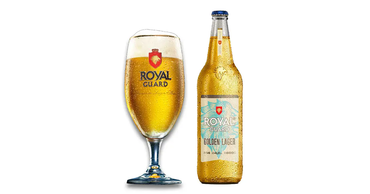 Copa Royal Guard 500cc + Royal Golden Lager 650cc