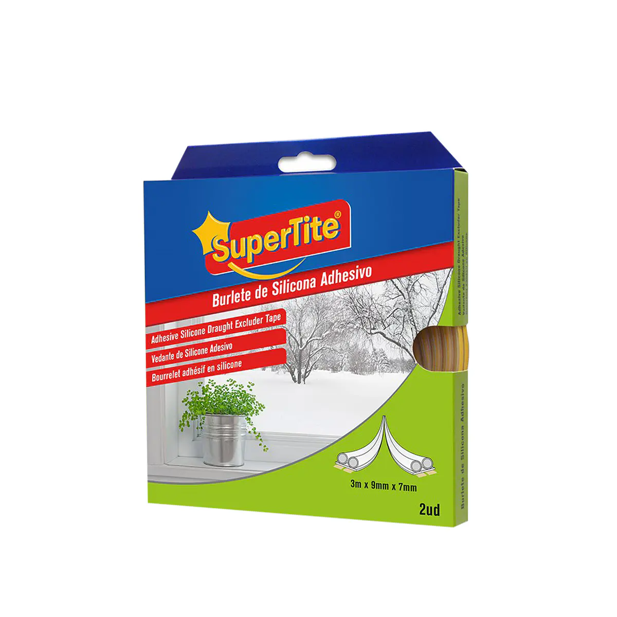 2168- Fita Calafetar Branca Supertite