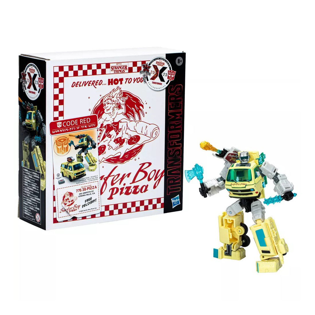 Red Code Transformers Collaborative Stranger Things