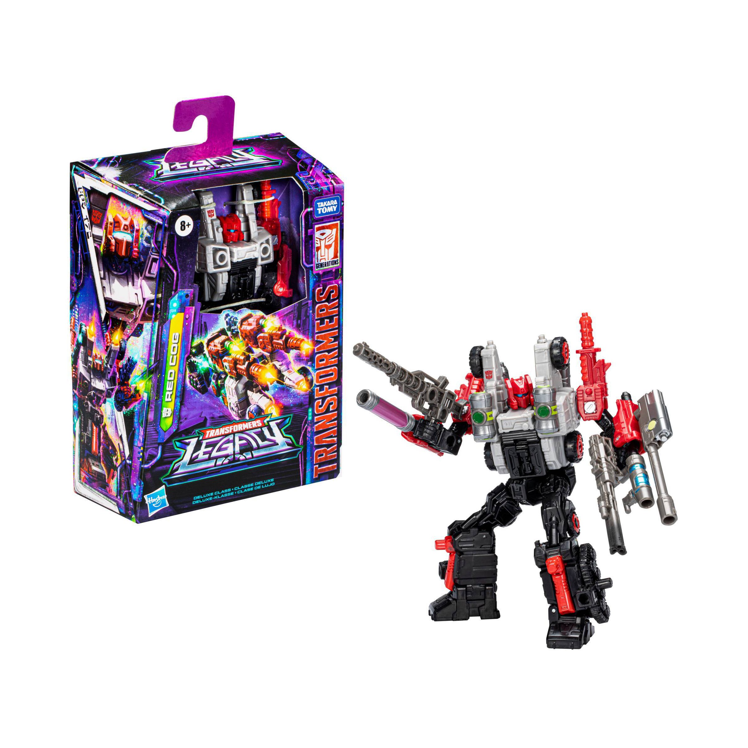 Red Cog Transformers Legacy