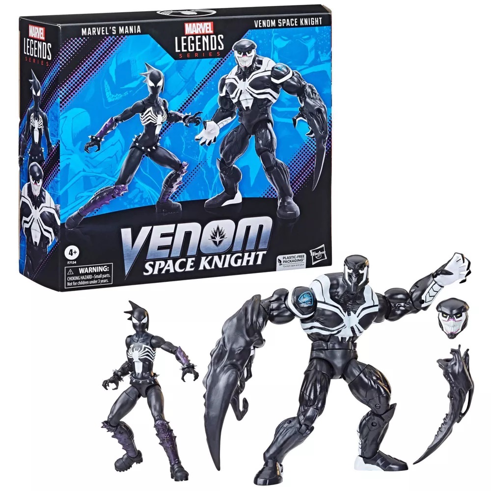 Mania and Venom Space Knight Marvel Legends