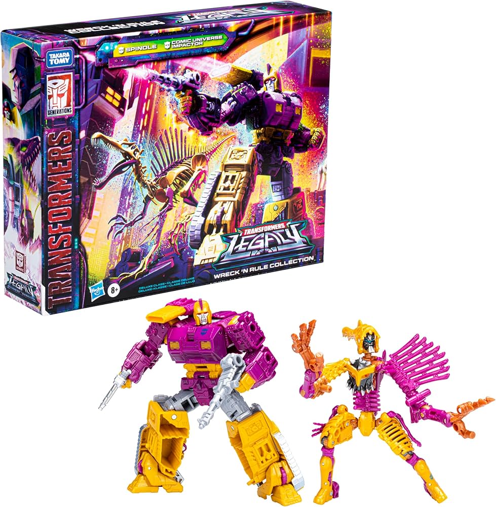 Comic Universe Impactor & Spindle Transformers Legacy...