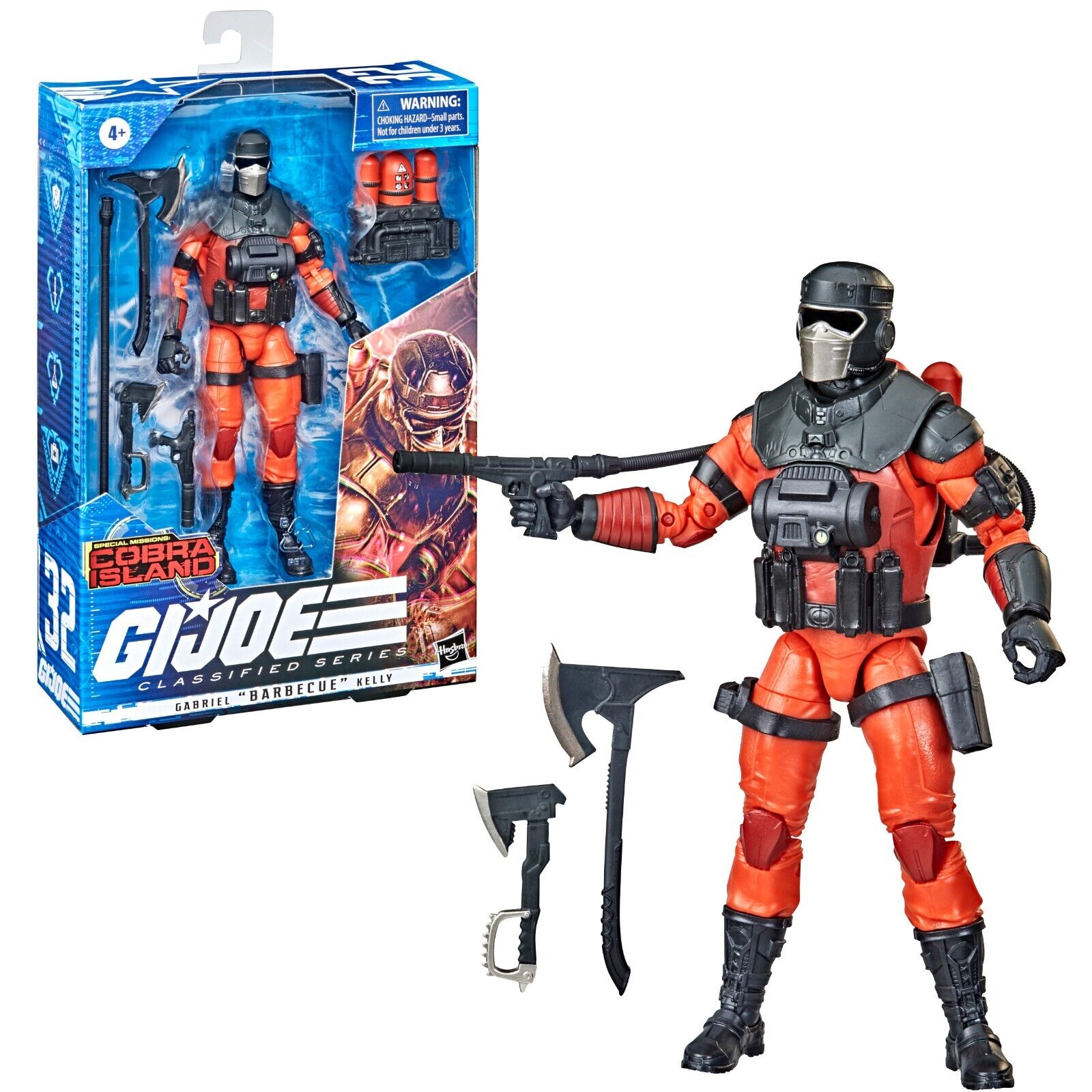 Gabriel Barbecue Kelly Gi Joe Classified Series Cobra Isla