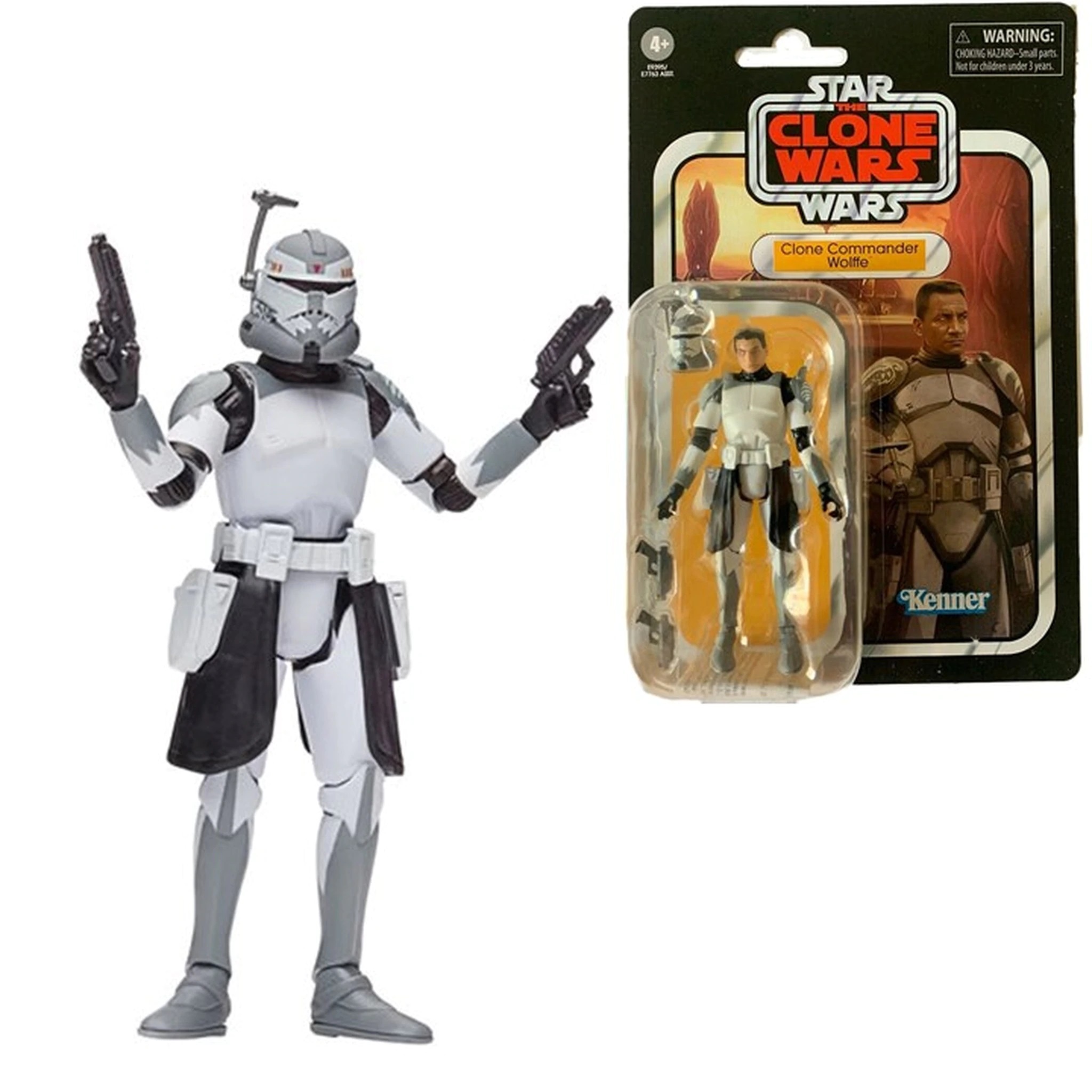 Clone Commander Wolffe Star Wars The Vintage Collection The