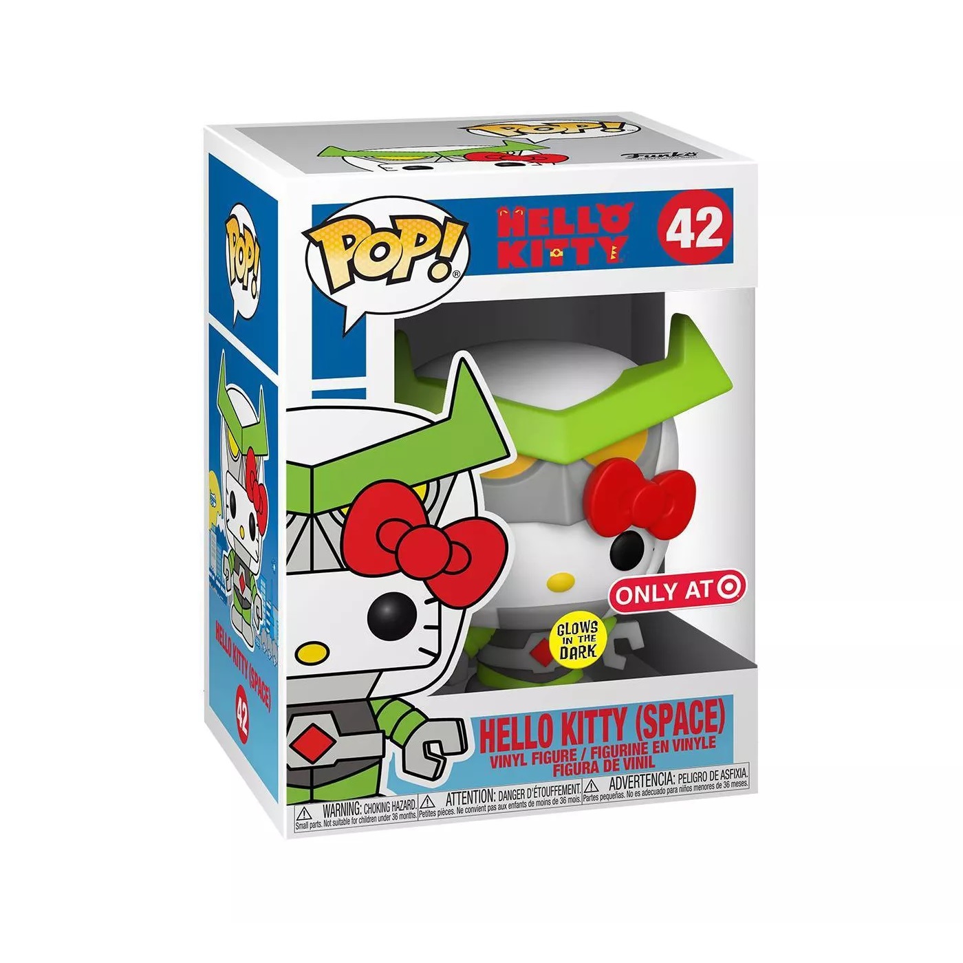 Hello Kitty (Space) Funko Pop! Hello Kitty 42 Glows in the D