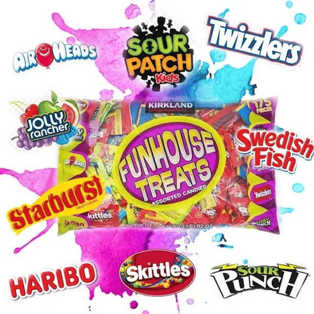 MIX FUNHOUSE MINI DULCES (4U)