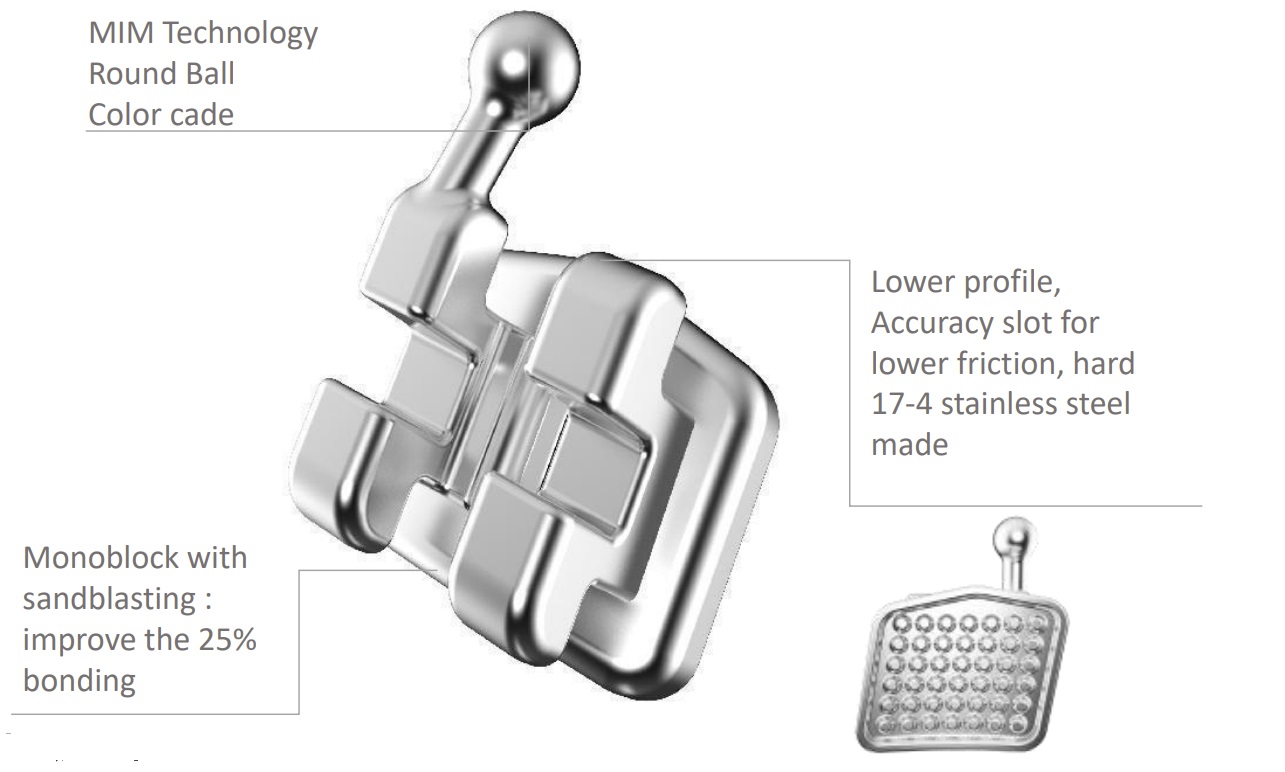Brackets de autoligado - X