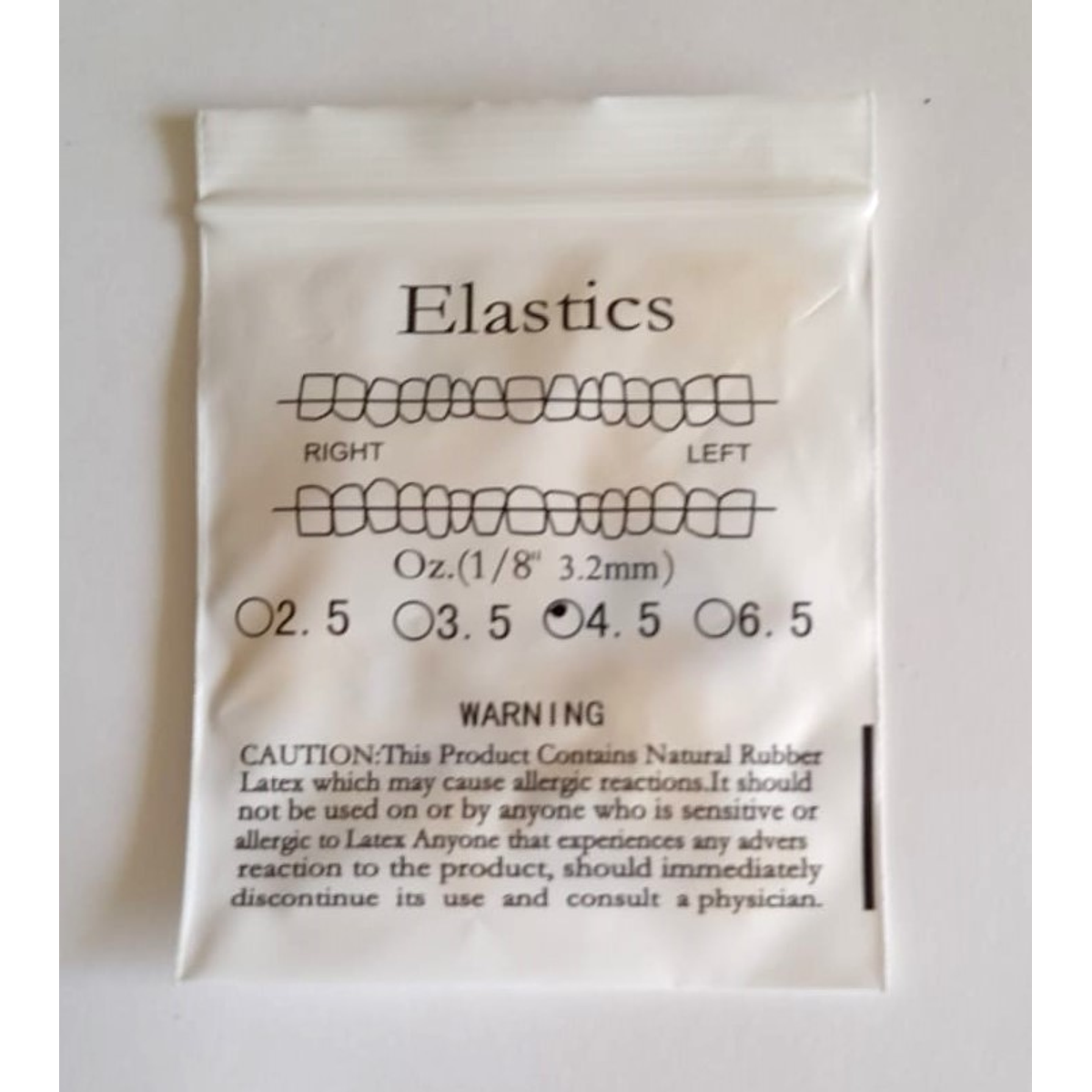 Elástico de Ortodoncia