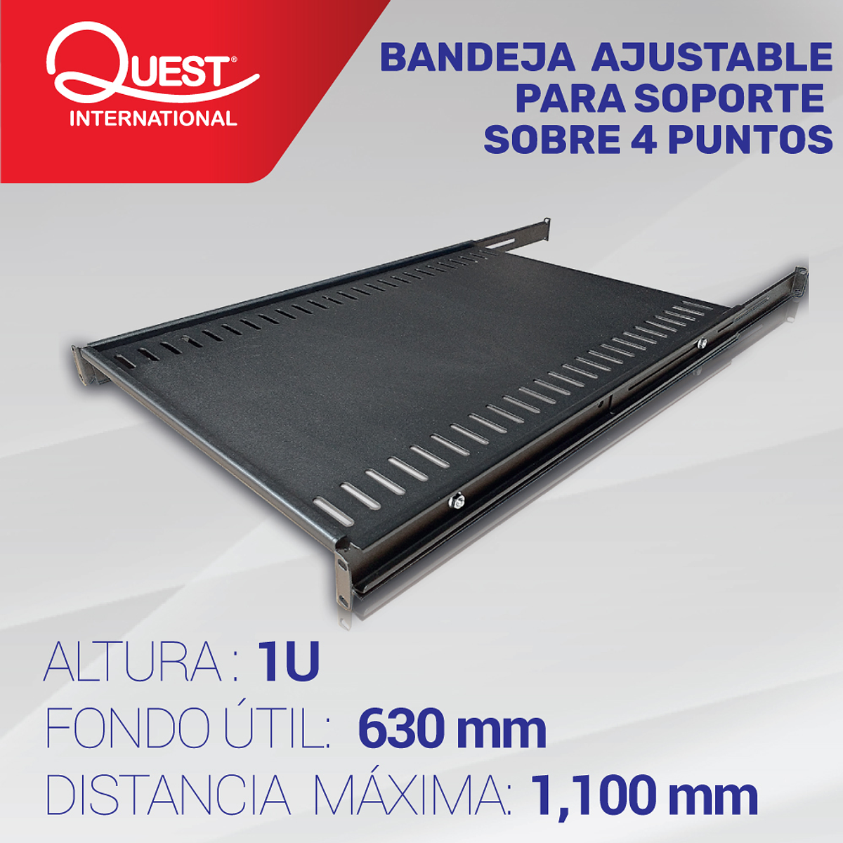 Bandejas en formato de 19 para Gabinetes y Racks | DAGA S.A - TIENDA EN ...