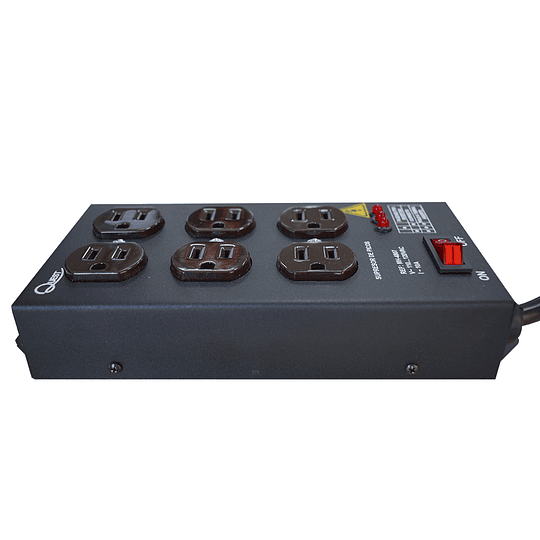 Multitoma de Pared con 6 salidas