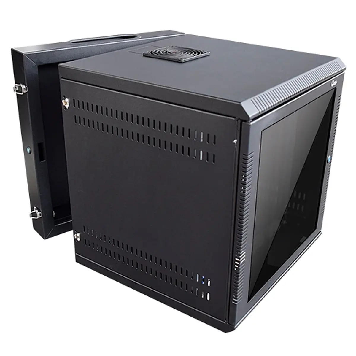 Gabinete de Pared Abatible de 14U con Puerta en vidrio | DAGA S.A ...