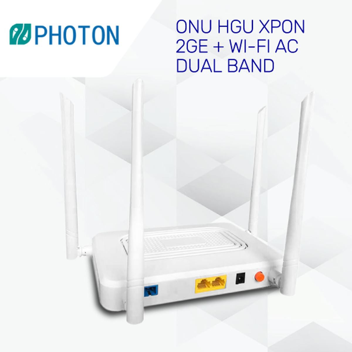 ONU HGU XPON con: 2GE + WI- FI 2.4 - 5 Gh, DUAL BAND | DAGA S.A ...