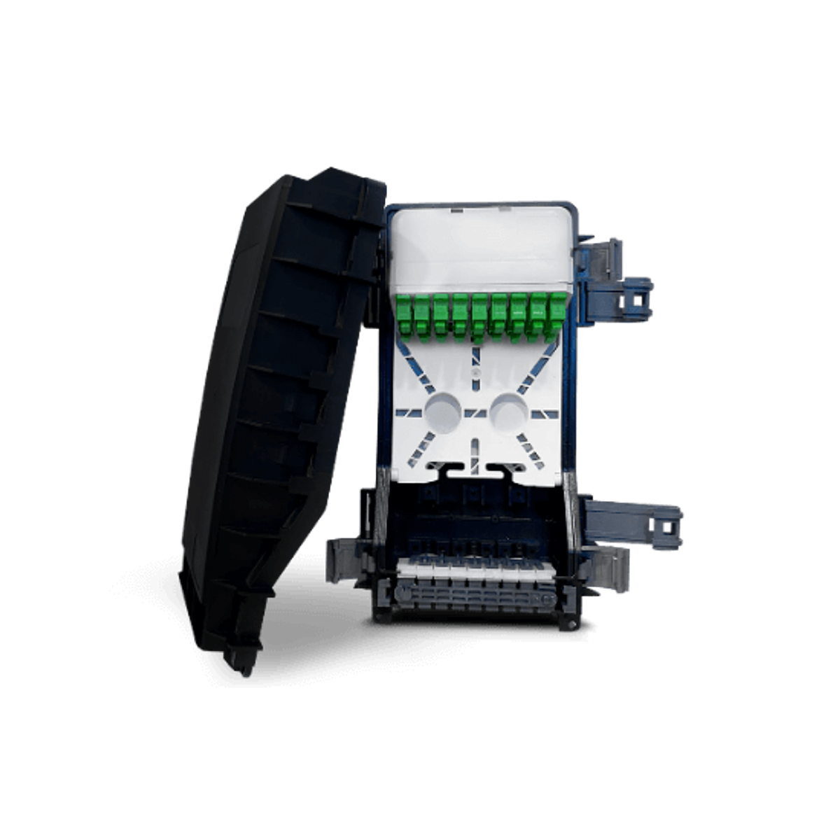 Caja NAP PRIME para poste de 16 puertos con conectores SC/AP | DAGA S.A ...