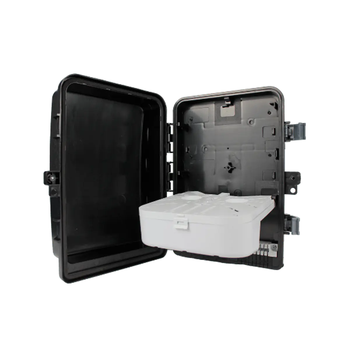Caja NAP ESTANDAR para poste 8 puertos, conectores SC / APC | DAGA S.A ...
