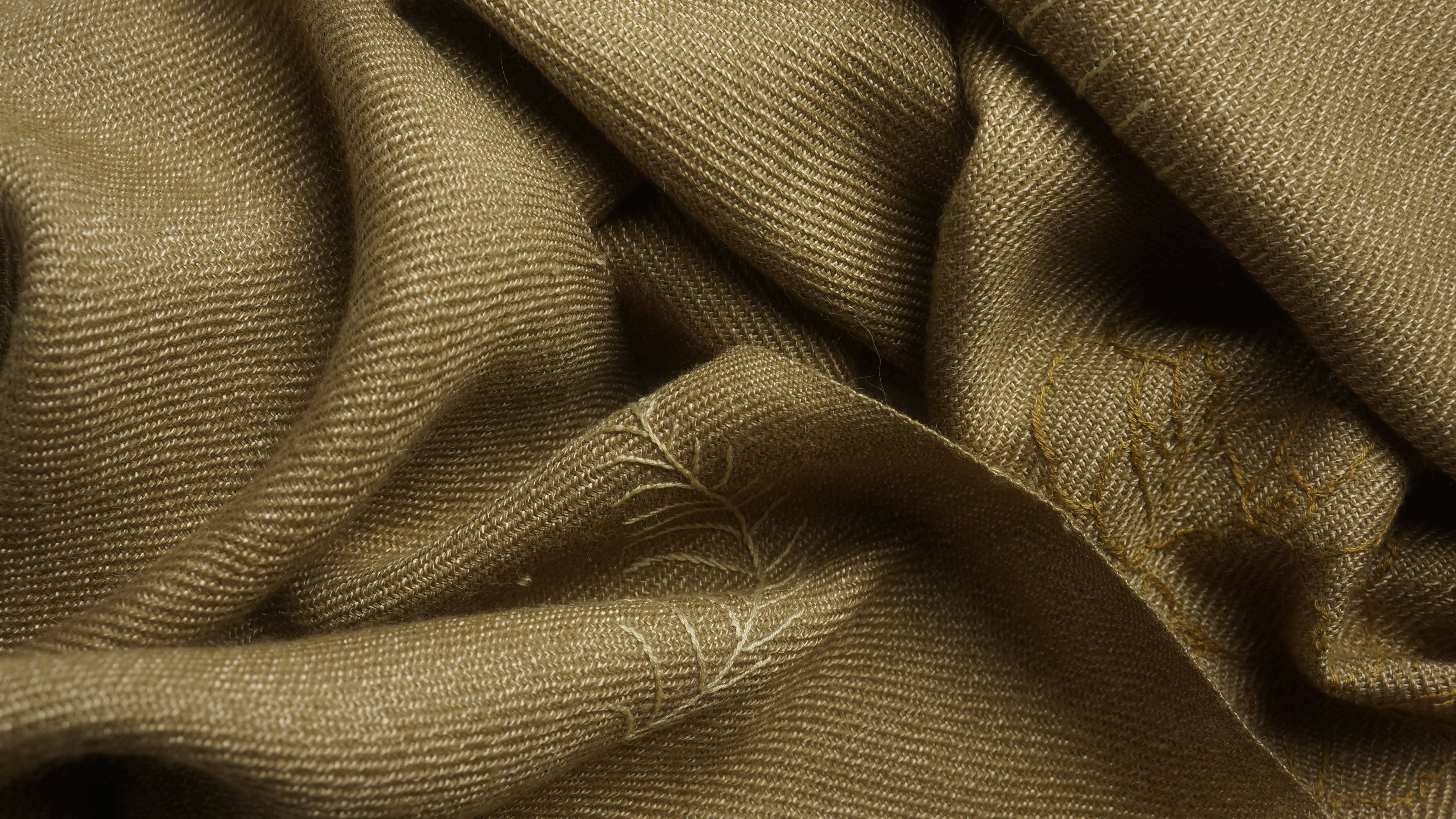 Chal alpaca seda bordado