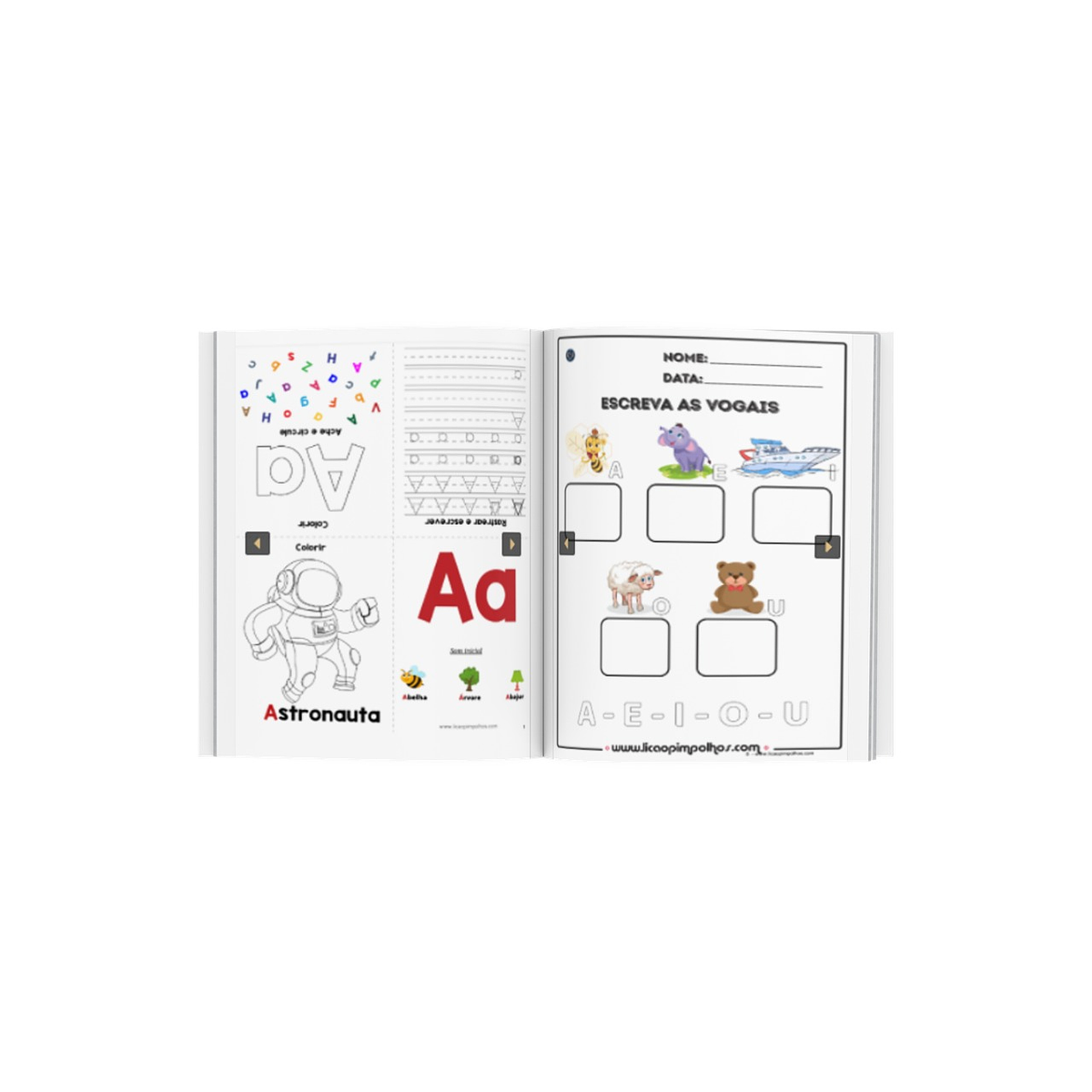 Atividades Escolares Prontas para Impressão em Pdf