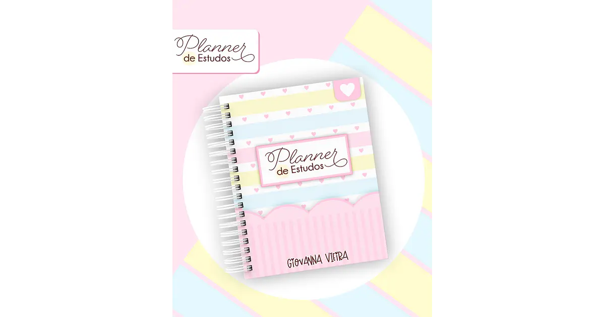 Arquivo Planner de Estudos Feminino e Masculino em Pdf