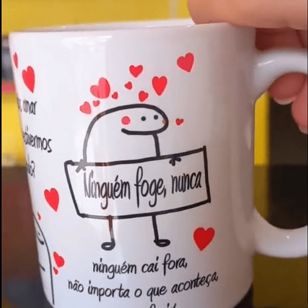 Arte Caneca O que a Gente vai Prometer um pro Outro? Arquivo