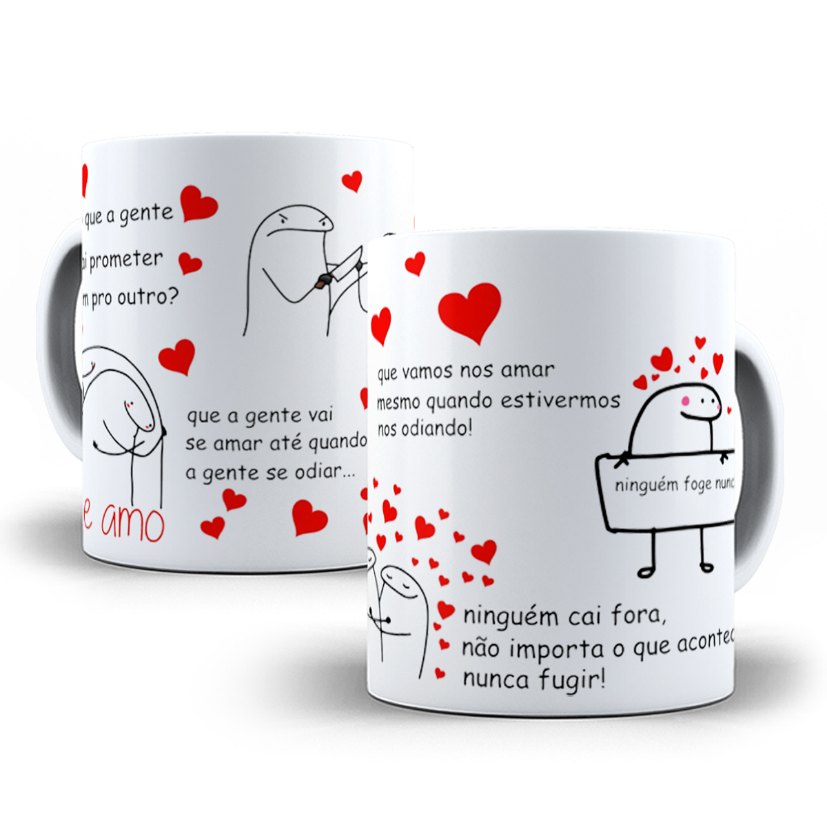 Arte Caneca O que a Gente vai Prometer um pro Outro? Arquivo