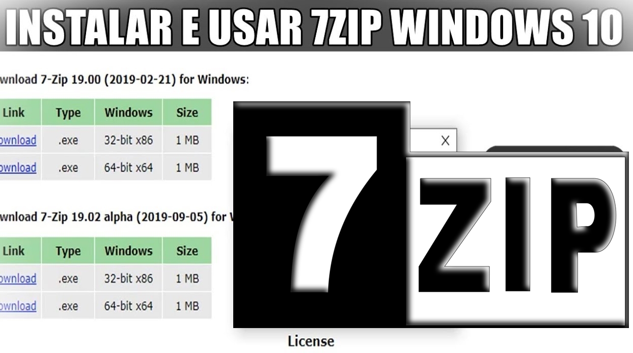 Como Extrair ou Descompactar Arquivos .7zip .rar utiliza