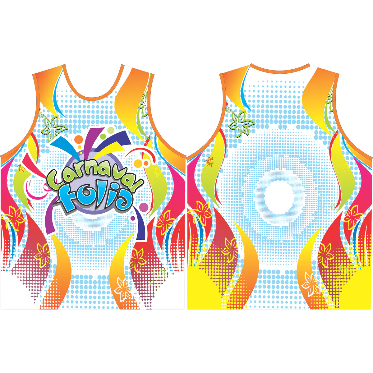 Arte Modelo de Abada Carnaval Mix Arquivo Editável Vetor Aba