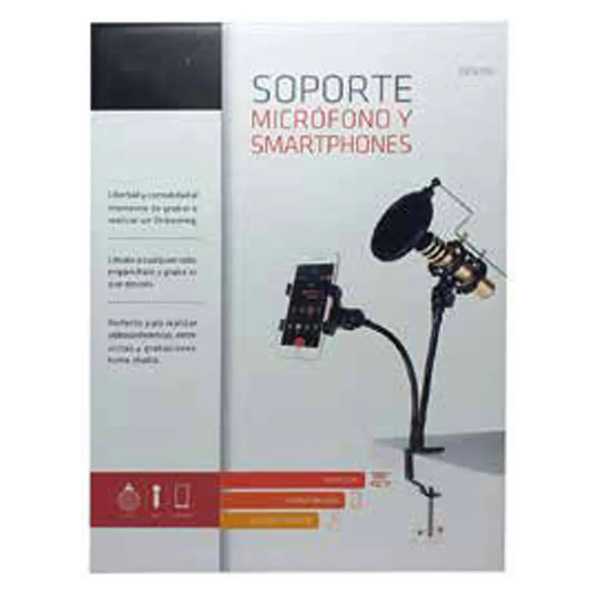 Soporte para Smartphone y micrófono | Easytech store
