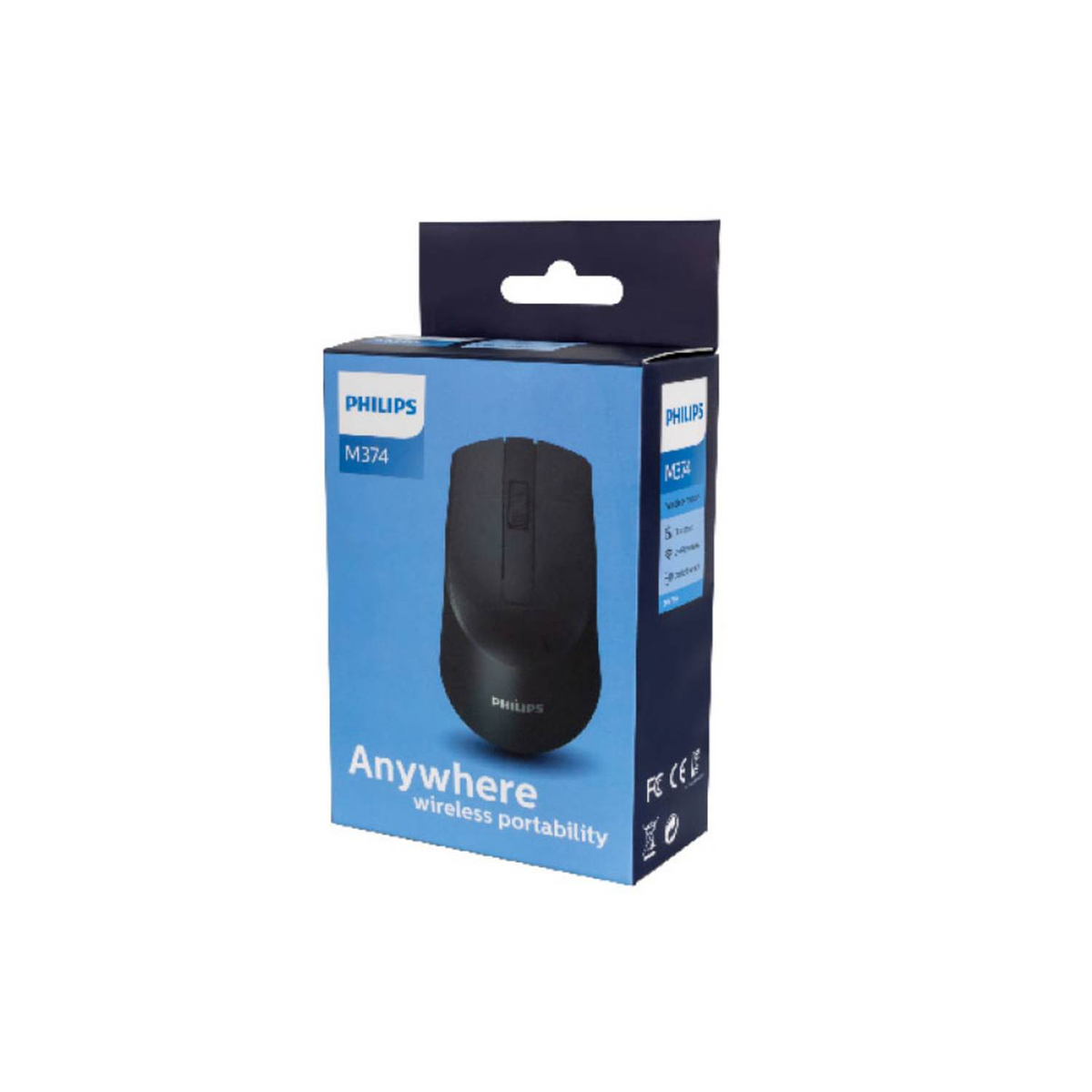 Mouse Inalámbrico Philips SPK7374 / 3 Botones / 1600 DPI PHI | Easytech ...