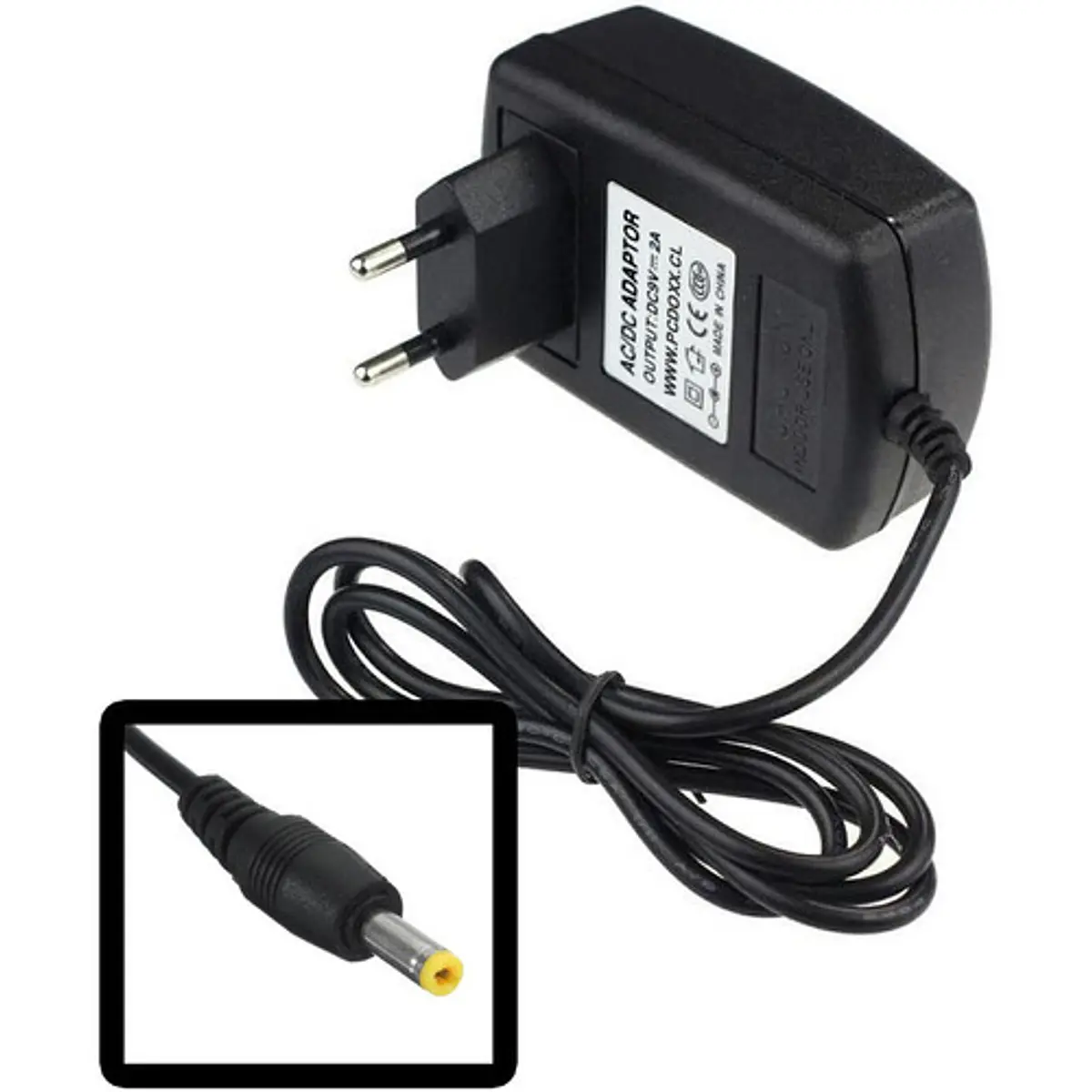Fuente De Poder Adaptador Transformador Dc 9v 2a | Easytech store