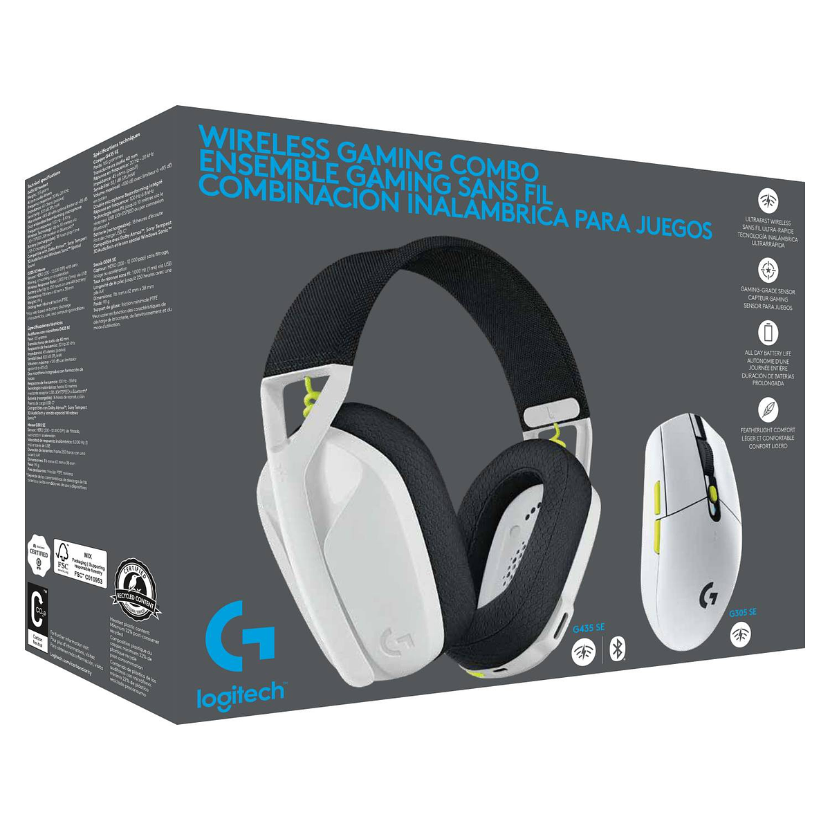 Kit Gamer Logitech G435 + G305 Edicion Especial | Easytech store